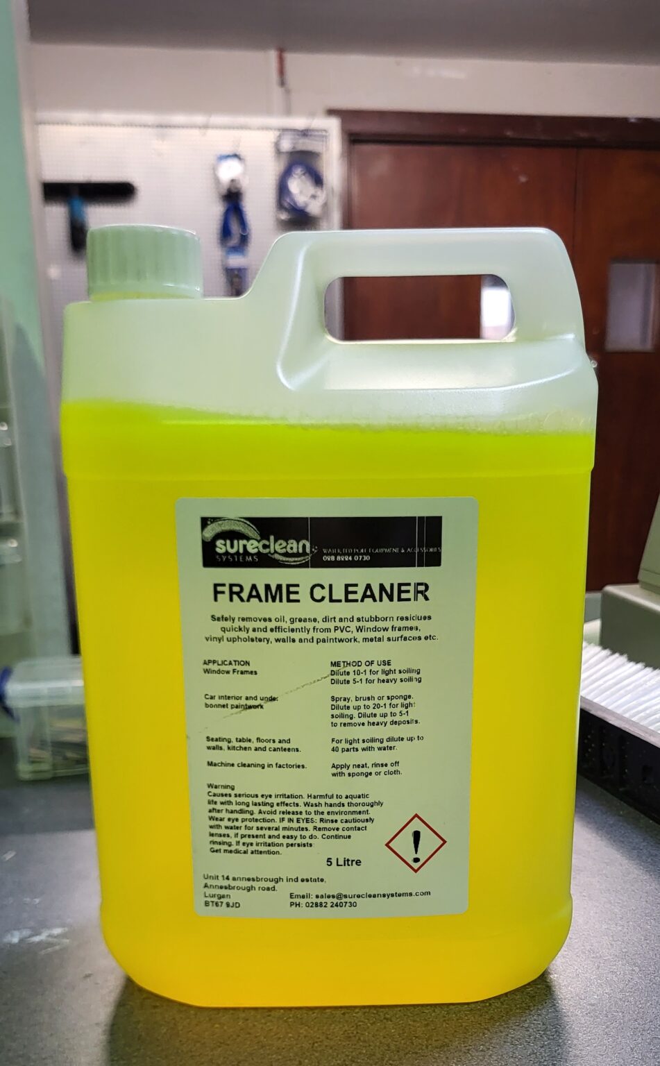 Frame Cleaner - Sureclean Systems